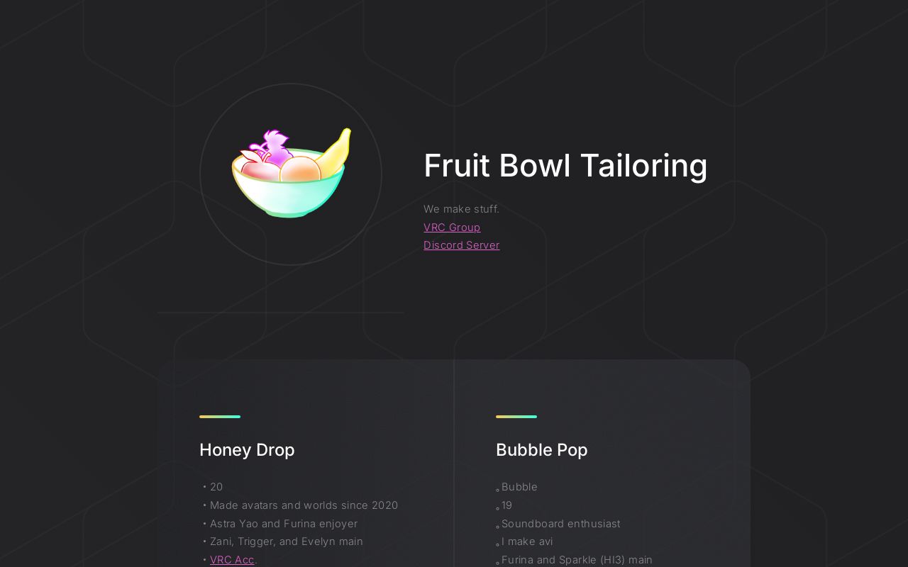 Fruit Bowl Tailoring 2.0